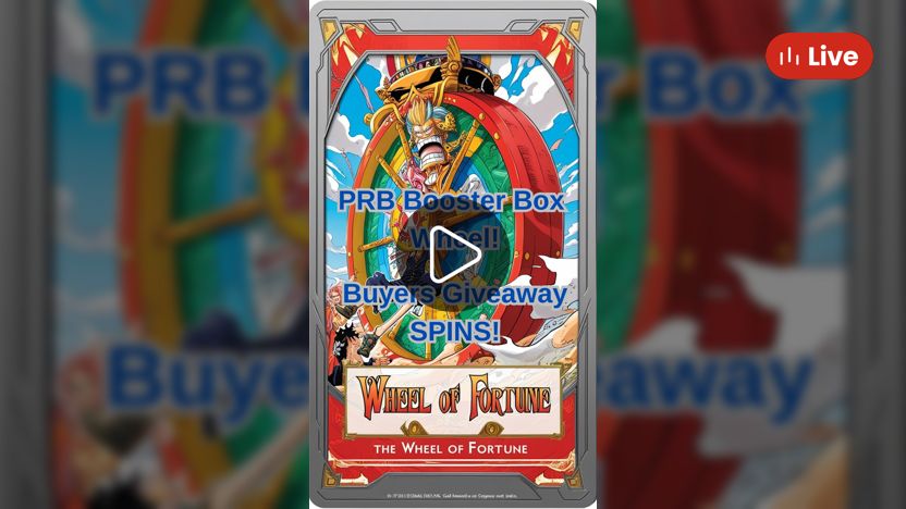 PRB & OP-09 Booster Boxes Wheel! · @lagy · Whatnot: Shop, Sell, Connect
