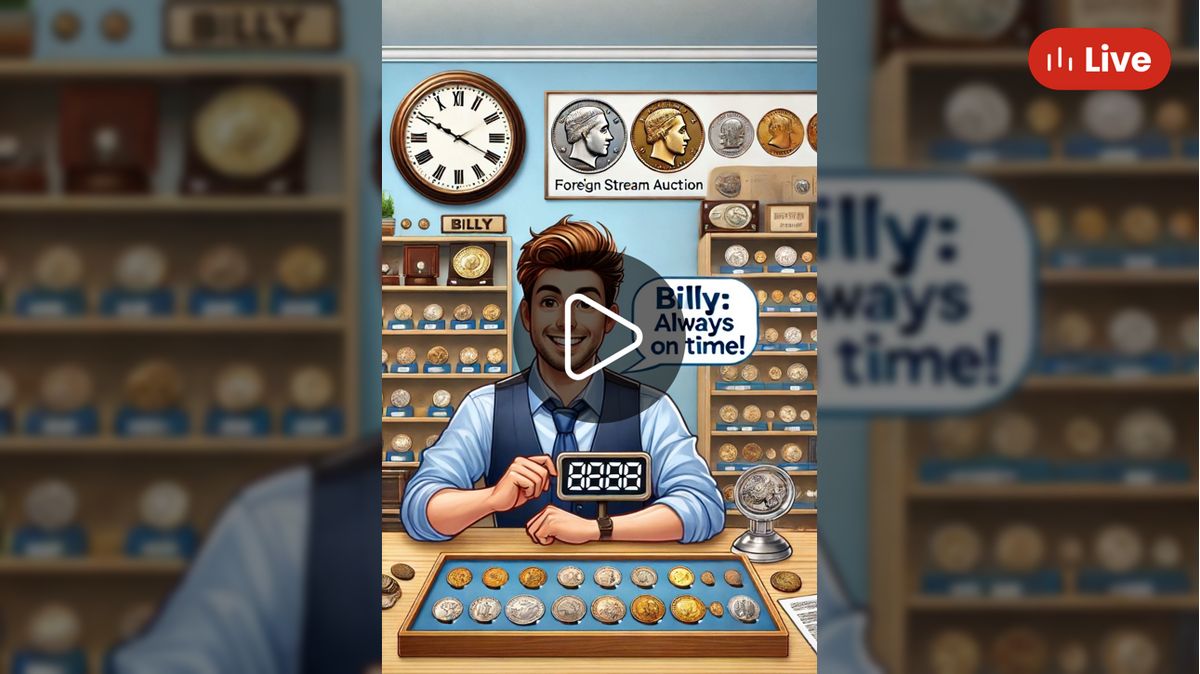 Tuesdays w/ Billy Coins & Collectibles · @antiquitycoin · Whatnot: Shop ...