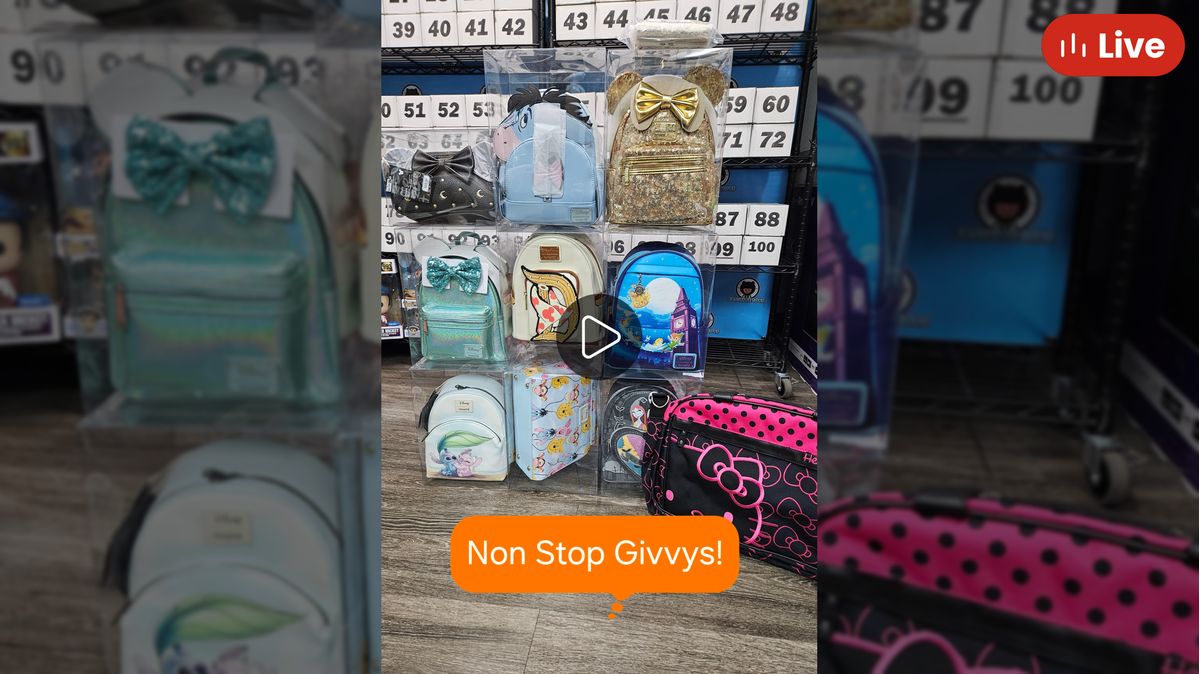 🔥 $1 Start! 10 Bags! LOUNGEFLY MYSTERY BOXES w/ LYDIA! 🔥 ...