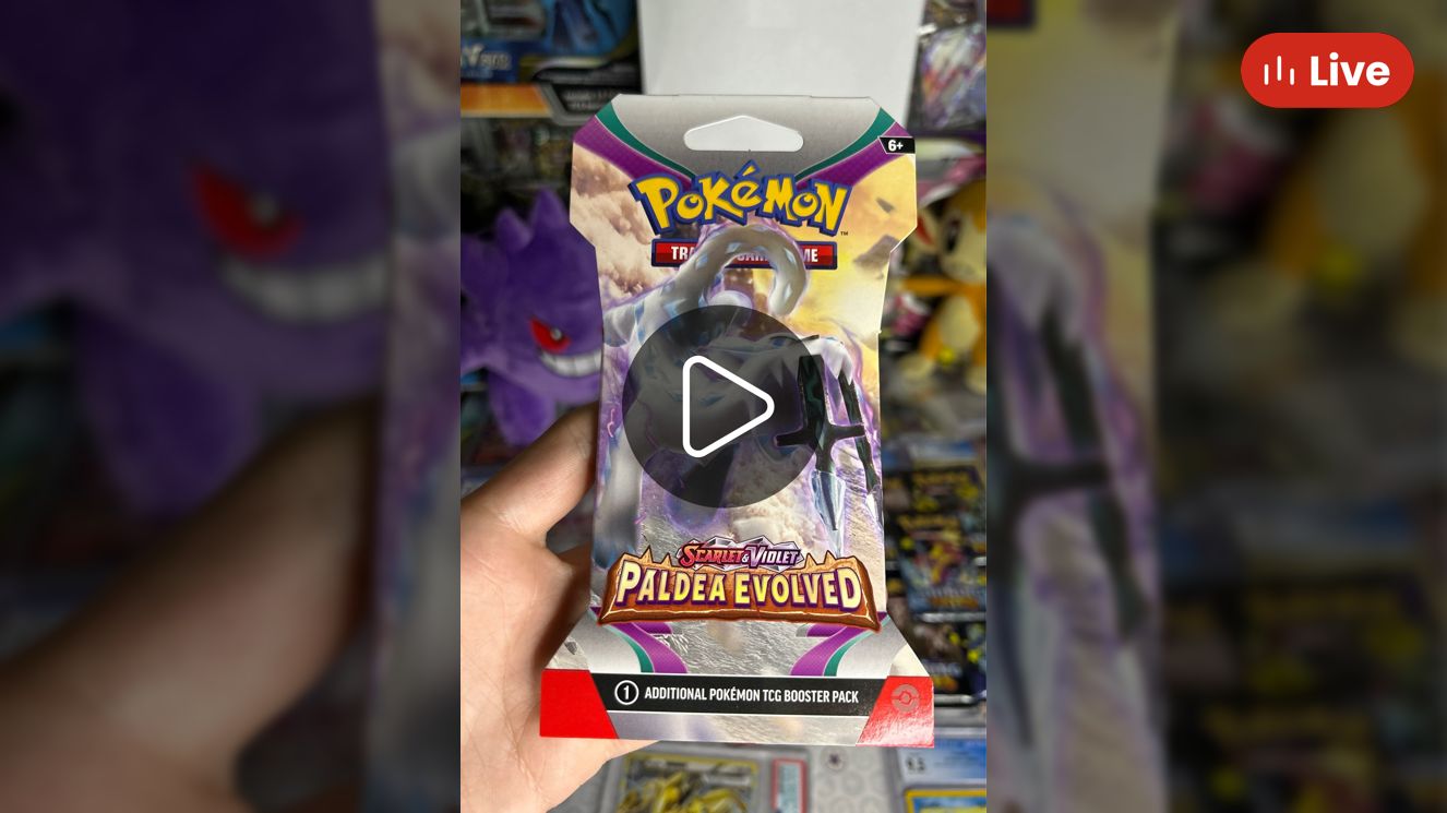 Whatnot - (Bulk optional) Paldea Evolved GTE for slab wheel entry. SIR ...