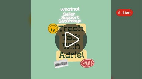 Whatnot - Seller Support Saturday! Livestream by trendsaretrash #women ...