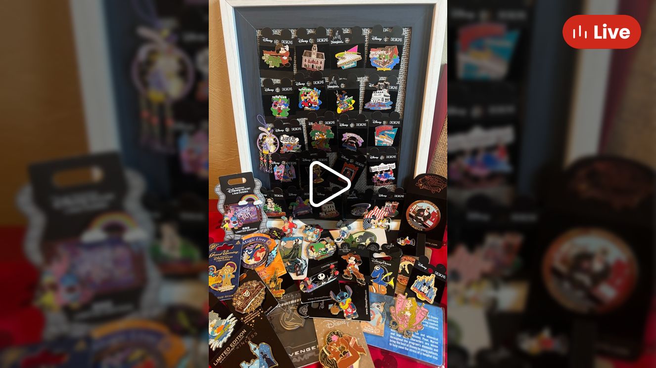 Whatnot Disney Pins Vintage 1998 Attractions And More Livestream By
