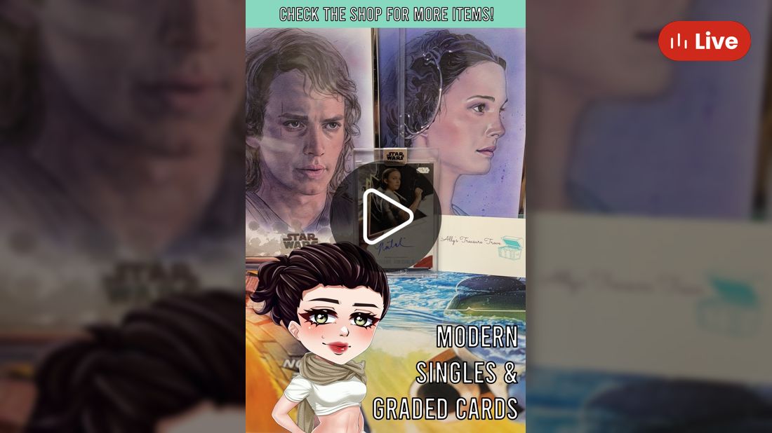 Whatnot - Star Wars Singles & Slabs! Galaxy, Sketches, Chrome 💎 ...