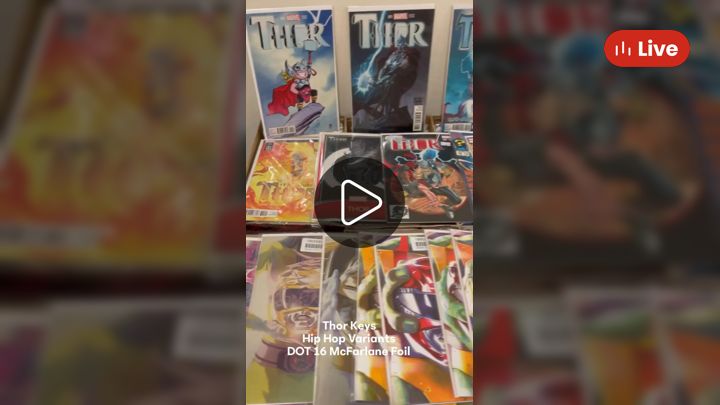 Whatnot - Thor 4 Keys, Megacon Exclusives, DOT 18 McFarlane Foil, Hip ...