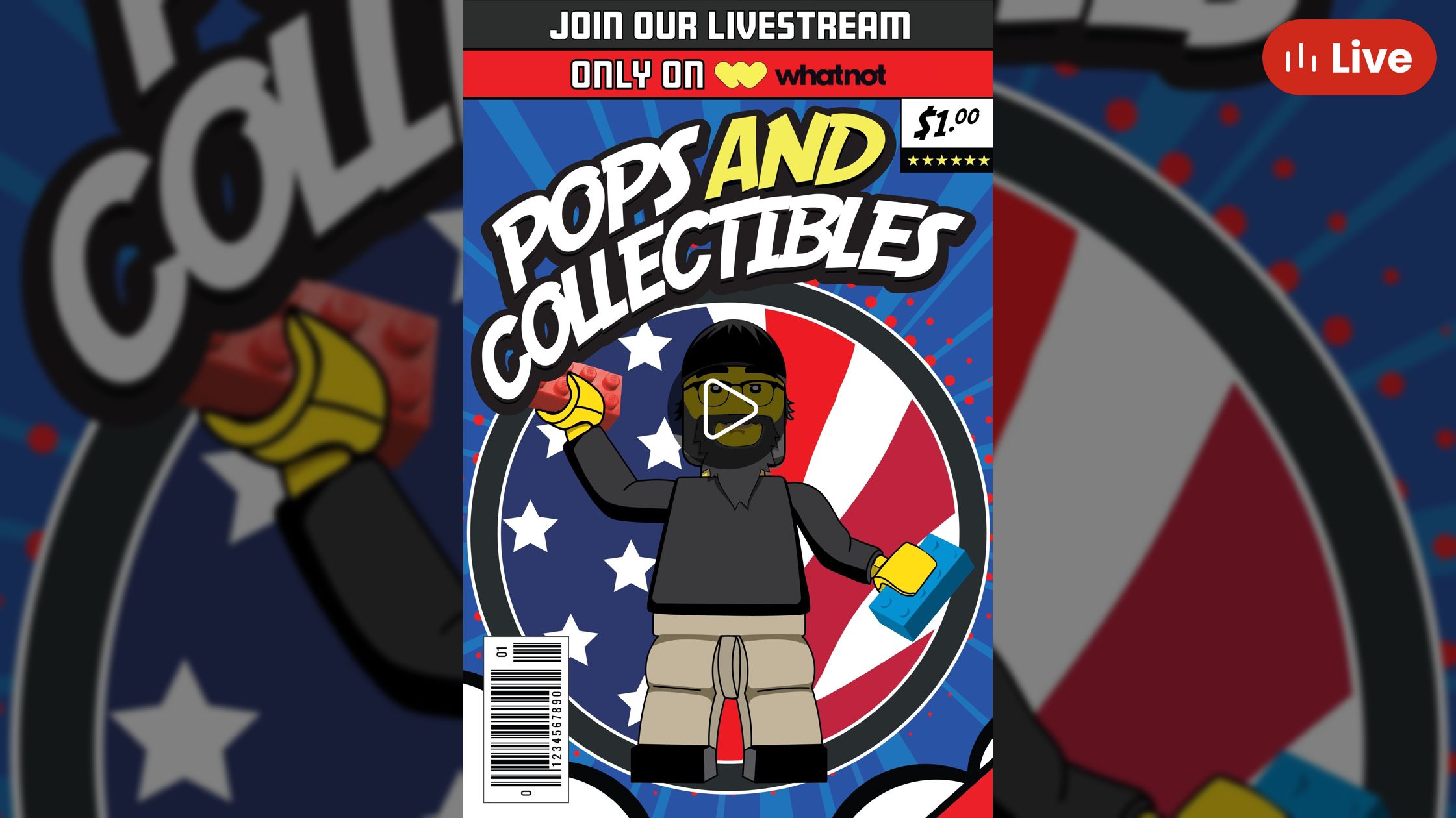 popsandcollectibles is live · LEGO · Marvel, CMFs, Sets · Whatnot: Shop ...