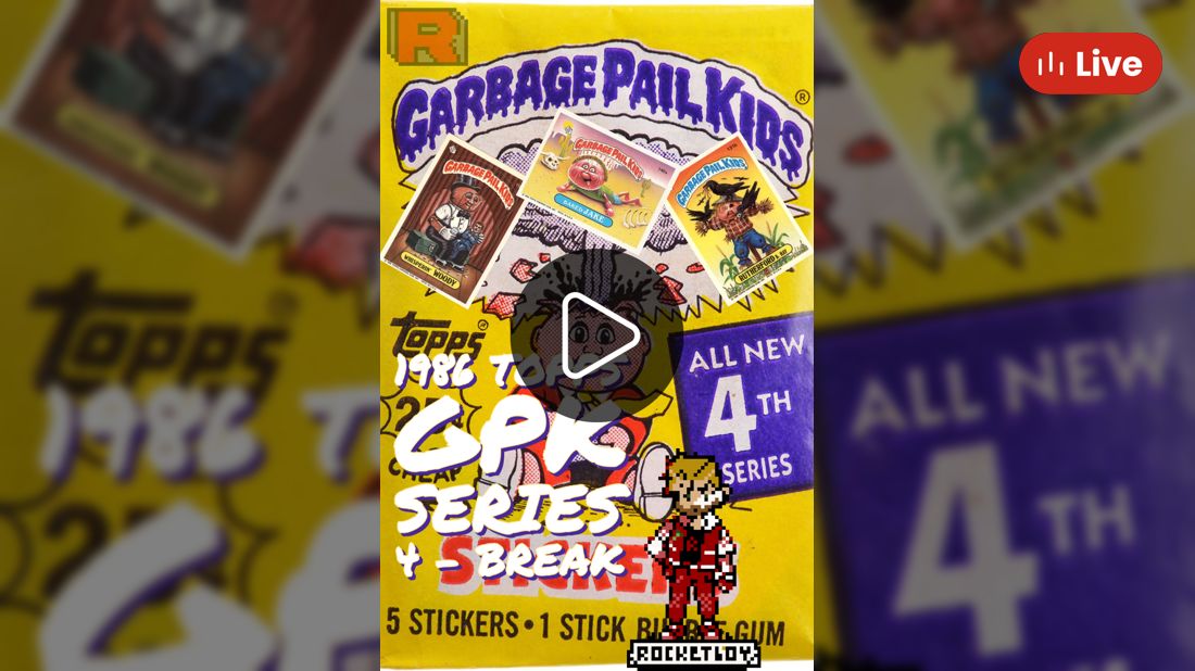 Whatnot - 1986 TOPPS Garbage Pail Kids 4th Series 4 Wax Box Break ... Whatnot - 1986 TOPPS Garbage Pail Kids 4th Series 4 Wax Box Break ...
