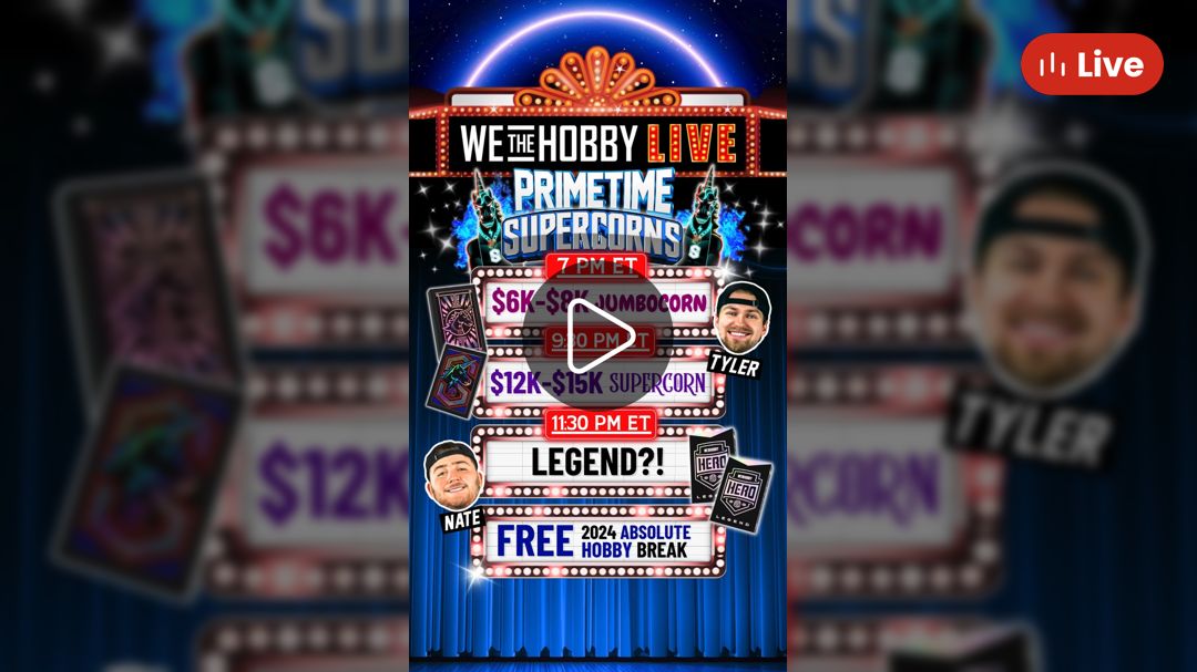 @wethehobby's Livestream on Whatnot
