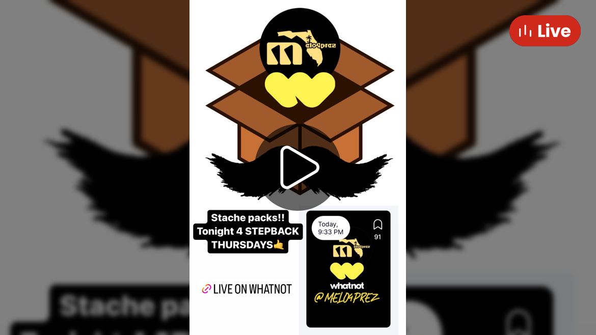 Whatnot - STEPBACK THURSDAYS Livestream by melo4prez #modern_comics Whatnot - STEPBACK THURSDAYS Livestream by melo4prez #modern_comics