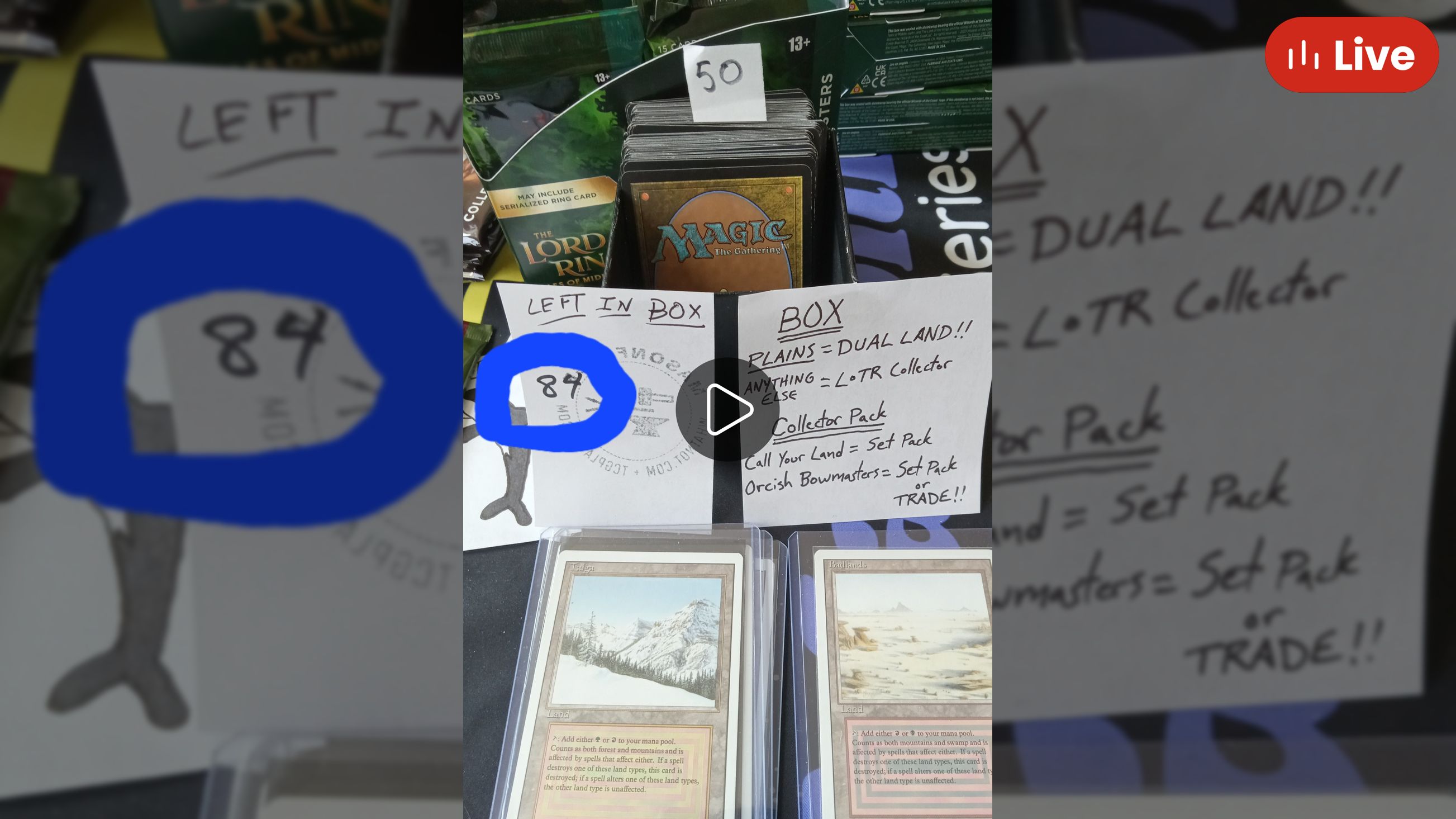 Whatnot - INSANE ODDS on DUAL LAND HIT!! Livestream by masonforge # ...