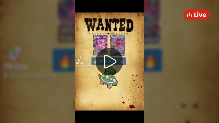 Whatnot - 🔥BOUNTY HUNY🔥💵$400 REWARD! Livestream by echobase #pokémon_cards