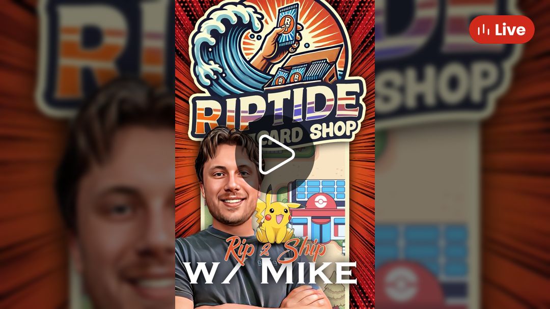 $4 START SINGLES + POKE RIPS W/MIKE! · @riptidecardshop · Whatnot: Shop ...