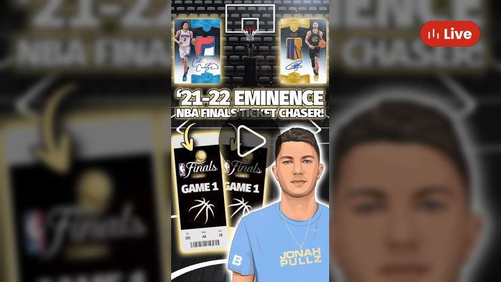 NBA FINALS TICKET CHASER 🔥 ‘21-22 EMINENCE W JONAH ️ · @backyardrips ...