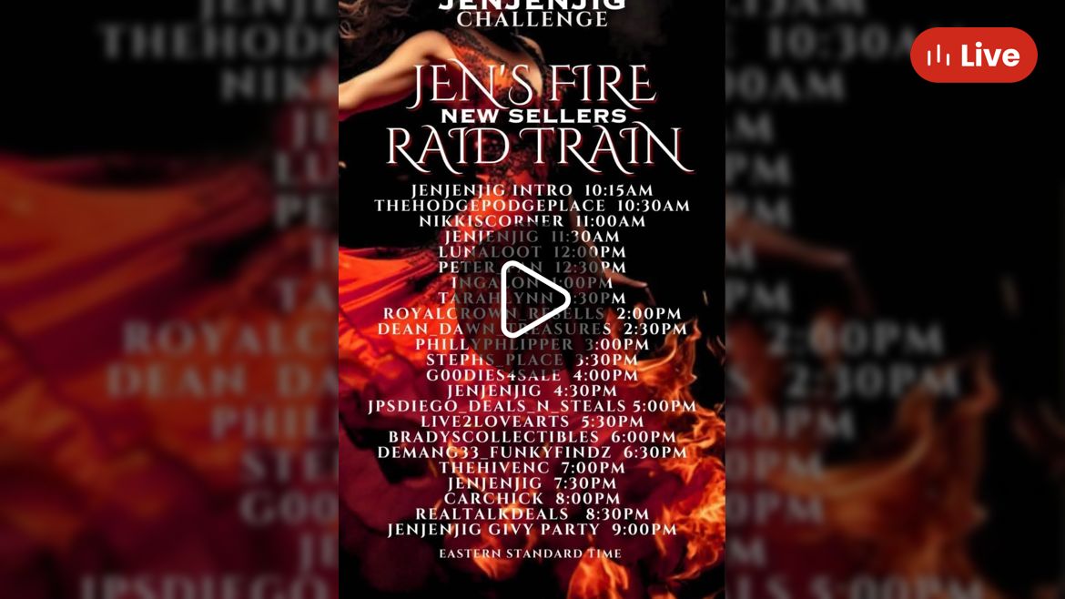 @lunaloot's Livestream on Whatnot