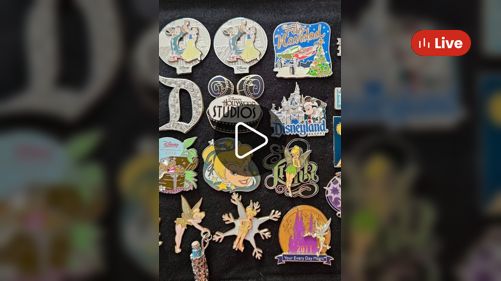 Whatnot - Disneypinlady Bought a HUGE Disney Pin Collection Livestream ...