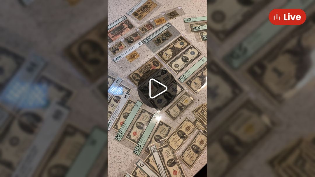Whatnot - Large size paper money and more! Graded notes, fractionals ...