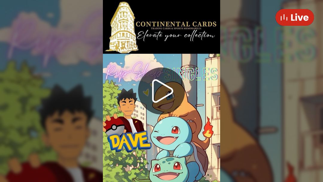 @continental_cards's Livestream on Whatnot