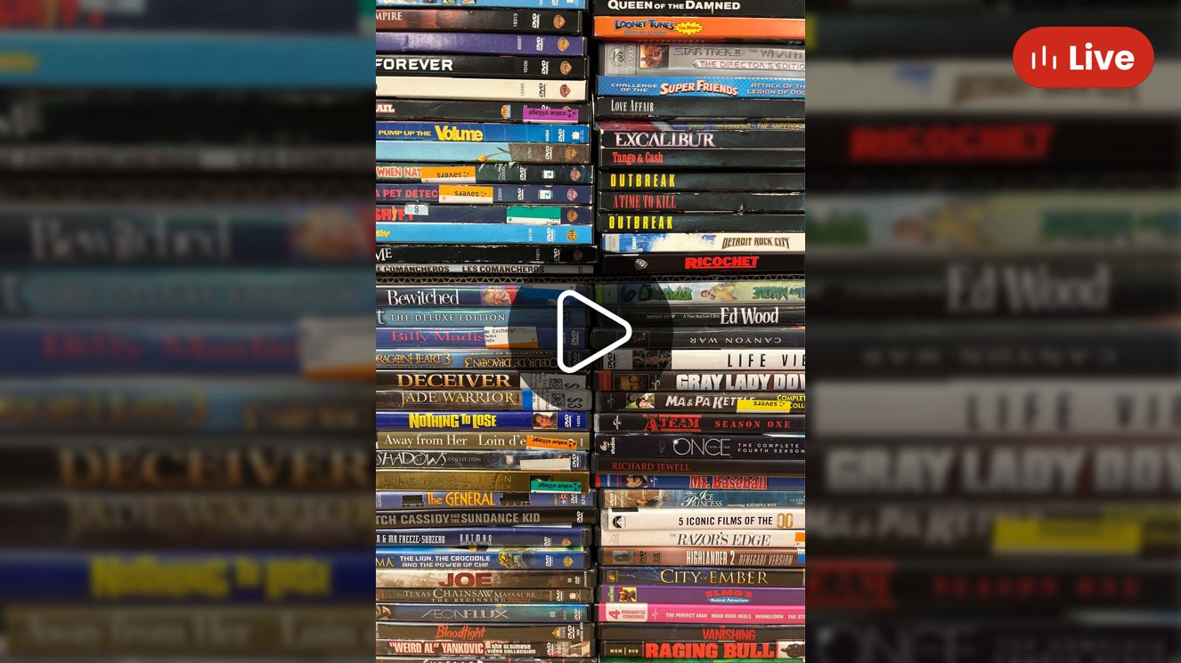 Whatnot - DVD's and Blu-ray $1ea Making Stacks Livestream by ...