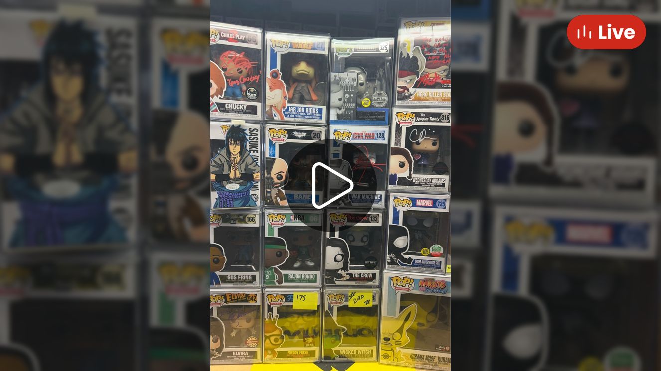 @fabpop_collections's Livestream on Whatnot
