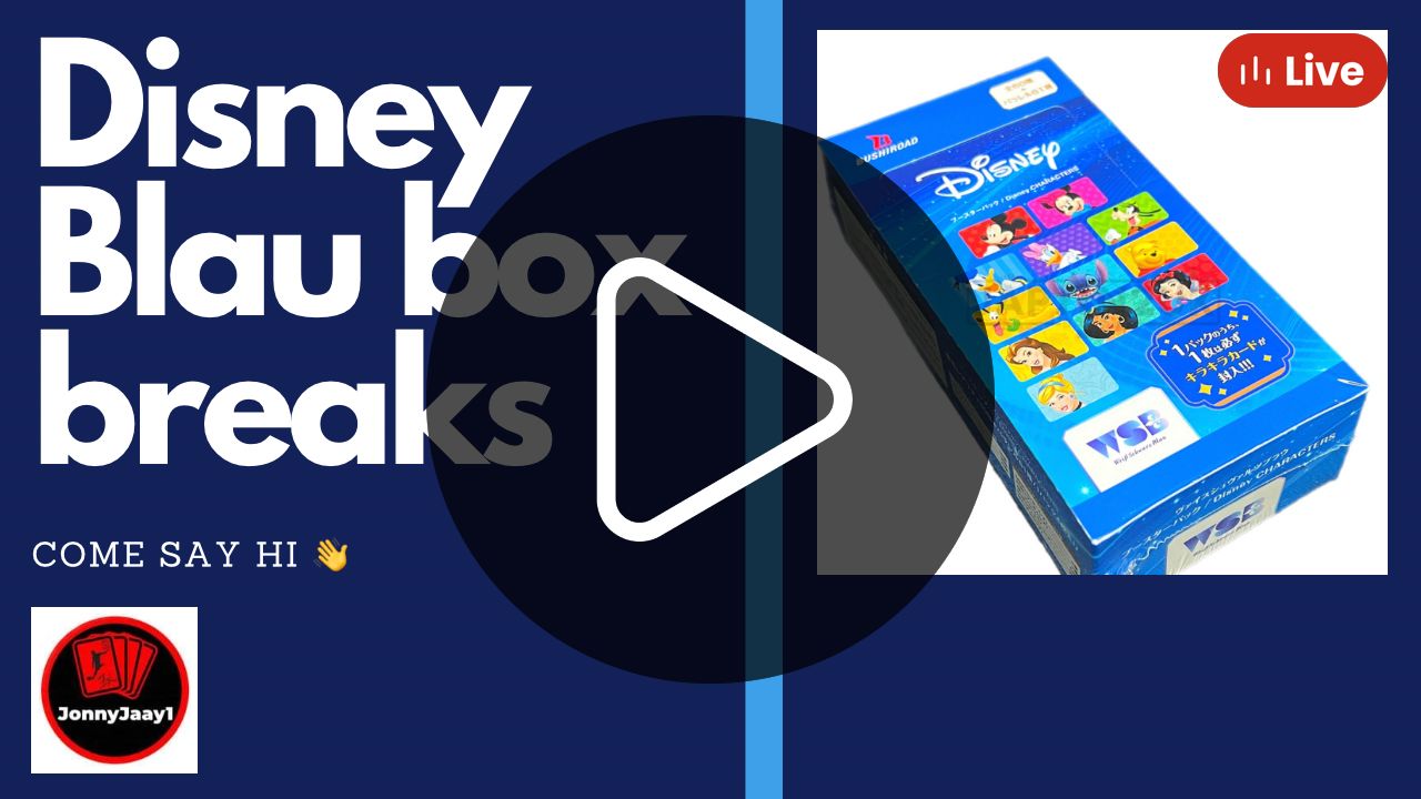 Whatnot - 🇬🇧 Disney Blau boxes and singles! Livestream by jonnyjaay1 # ...