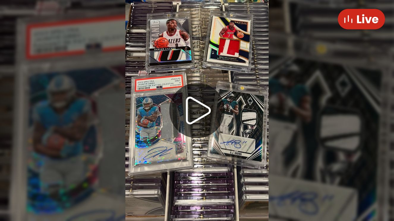 @hawk_cards's Livestream on Whatnot