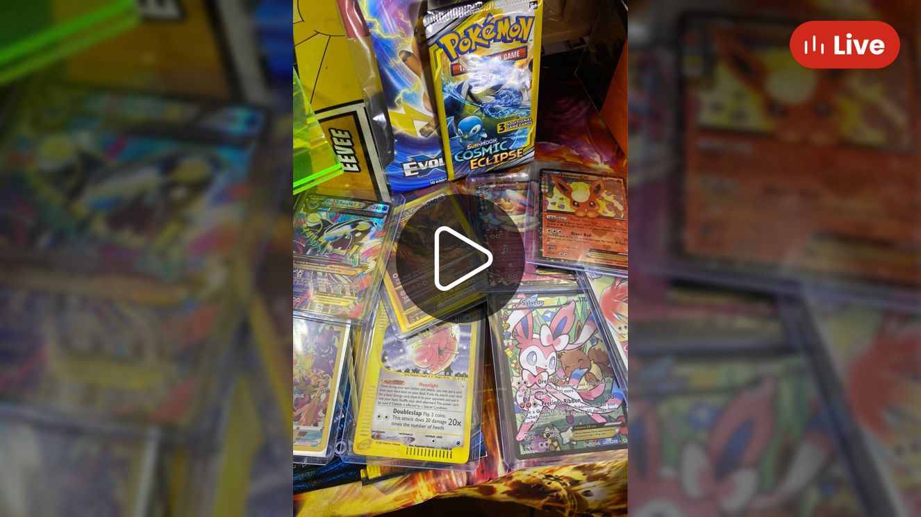 Whatnot - Eeveelutions Vs Evolutions Pull Game With 30 Chases.Singles ...