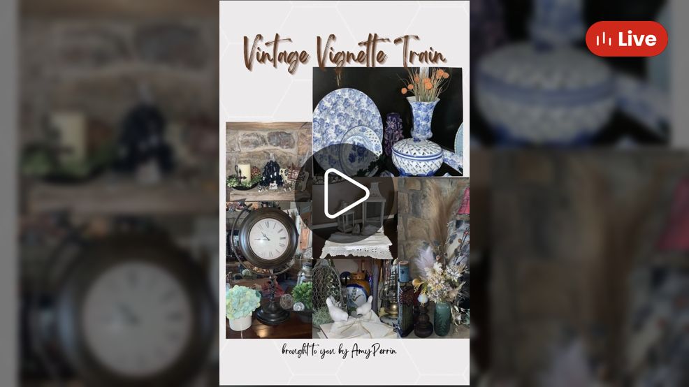 Vintage Vignette Train · @mi_casa_vintage · Whatnot: Shop, Sell, Connect