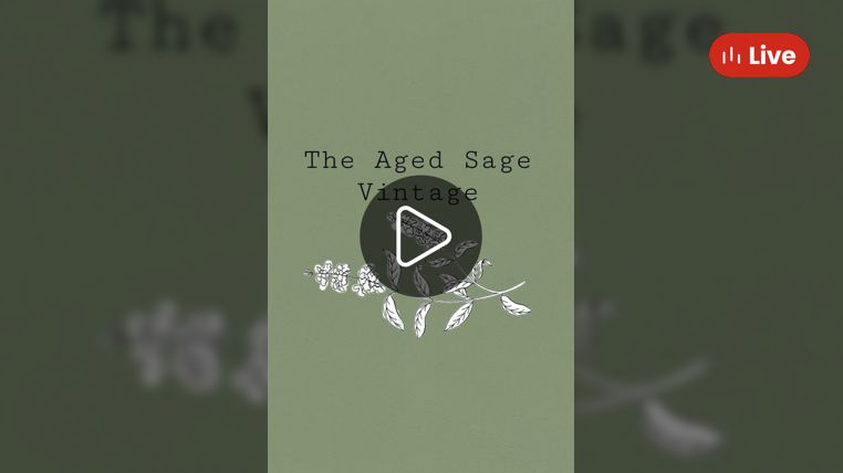 Weekly Whatnot Show! · theagedsagevintage · Whatnot: Buy, Sell & Go Live