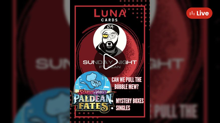 @luna_cards's Livestream on Whatnot