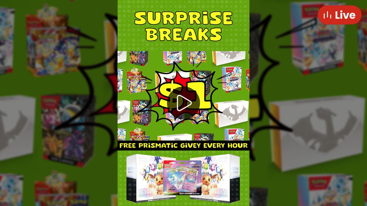1 SURPRISE BREAK !! CHARIZARD UPC, BOOSTER BOXES, PRISMATIC &MORE ...