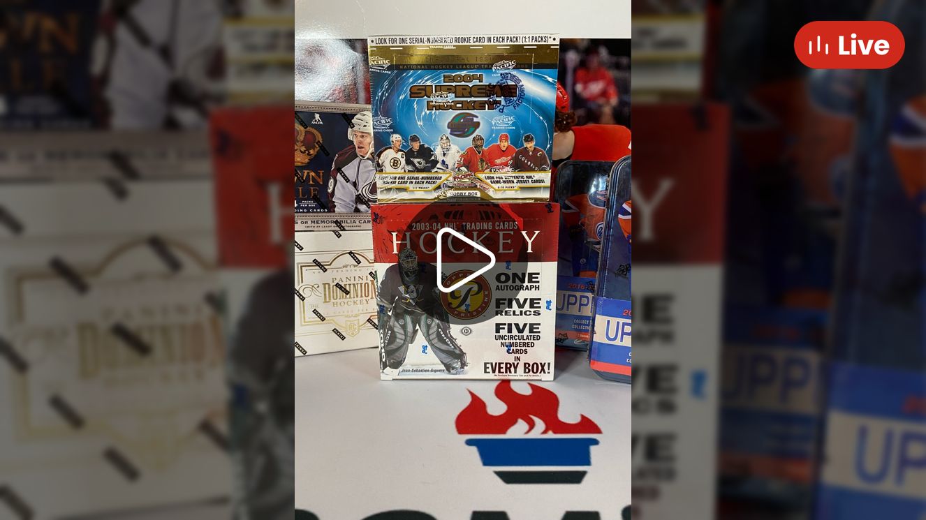 Whatnot - THROWBACK THURSDAY🔥🔥🔥 Livestream by ogmint #hockey_cards