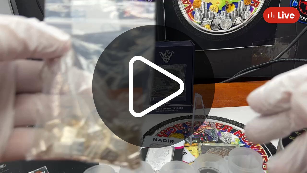 Whatnot - Wheels and bins Livestream by nationwidesilverhunt #coins_&_money