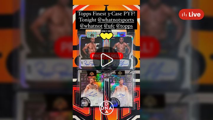 TOPPS FINEST 3-Case PYF! PRICED TO SELL! · @collectorsdna · Whatnot ...