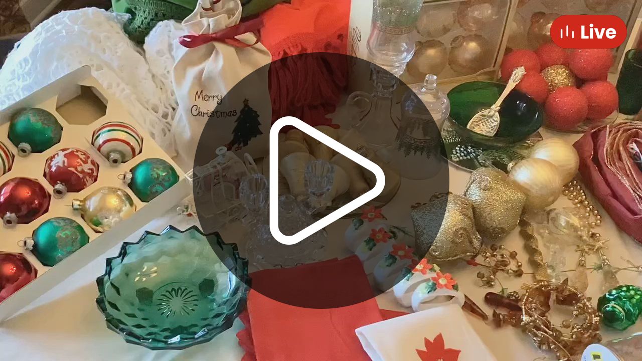 Whatnot - 🎄🤶Vintage Mom’s Christmas And More🎄🤶 Livestream by ...