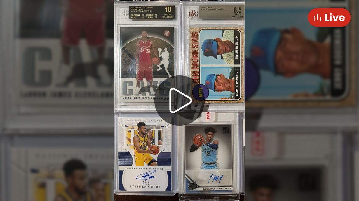 Huge HIGH END auction! $100k+ inventory! · @billysellscards · Whatnot ...