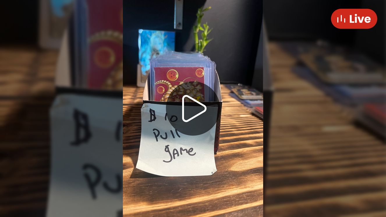 Whatnot - INSANE PULL GAMES Livestream by frenchyrocks #dragon_ball_cards