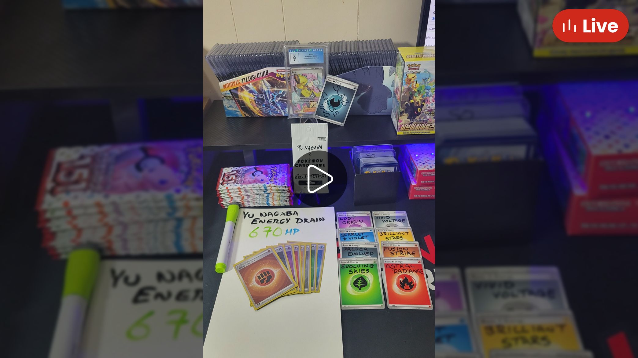 Whatnot - 🇨🇦 Slabs & Packs Pull Box. IONO CHASE! 👀 Moar 151! Livestream ...