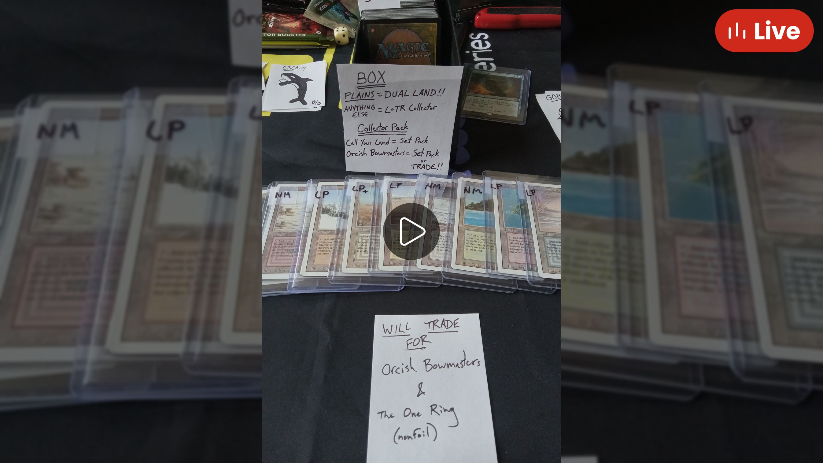 Whatnot - Dual Land Pull Box My Babies!!! Livestream by masonforge # ...