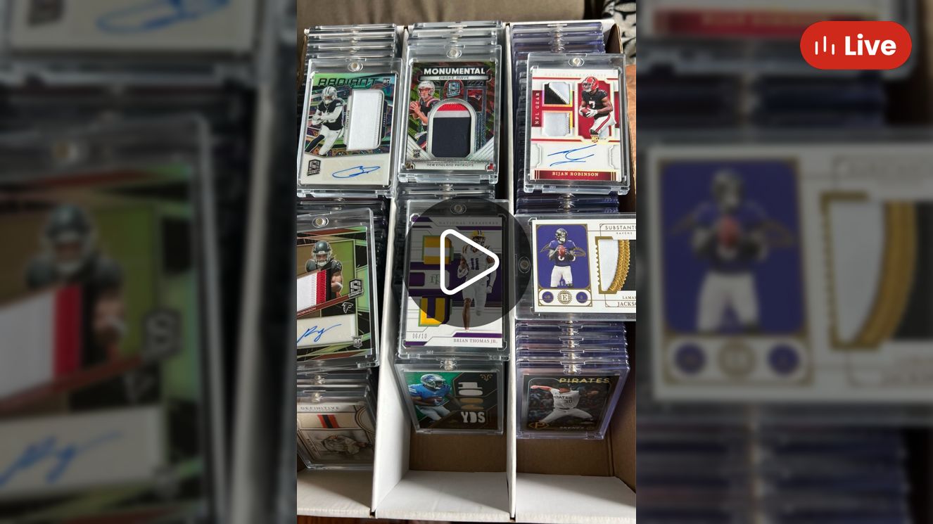 @hawk_cards's Livestream on Whatnot