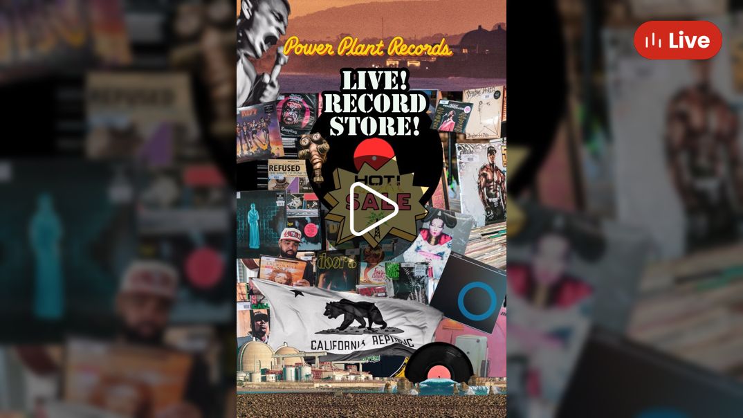 🖤🌴 🔥TGIF RAW VINYL!🔥🗣️LIVE INSIDE RECORD STORE! Taking Requests!🌴🔥🫵 ...