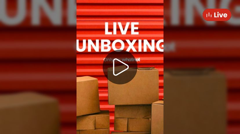 Whatnot - Storage unit Live unboxing from the Unit $5 starts on ...