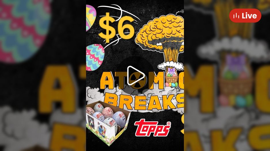 Topps Series 1 Easter Tin Case Random Team Break · @atomic_breaks · Whatnot: Shop, Sell, Connect
