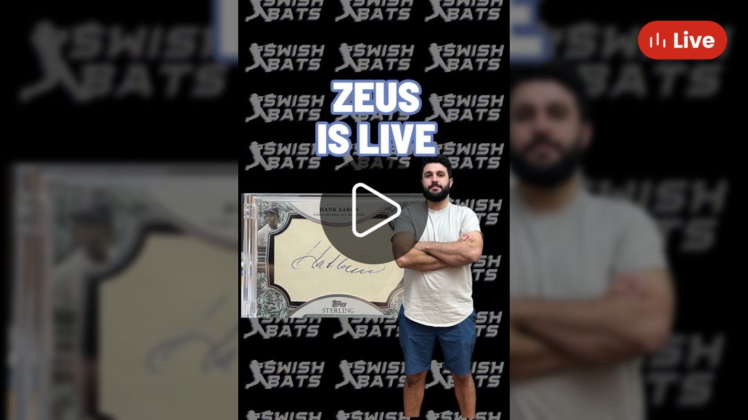 Whatnot - MONDAY NIGHT MLB MAYHEM🚨🚀 w/ ZEUS⚡️ Livestream by swishbats # ...