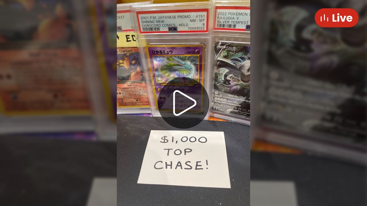 $1,000 BIG CHASE SLABS + TERA & BIG MEW/ZARD SLABS!!🔥M ...
