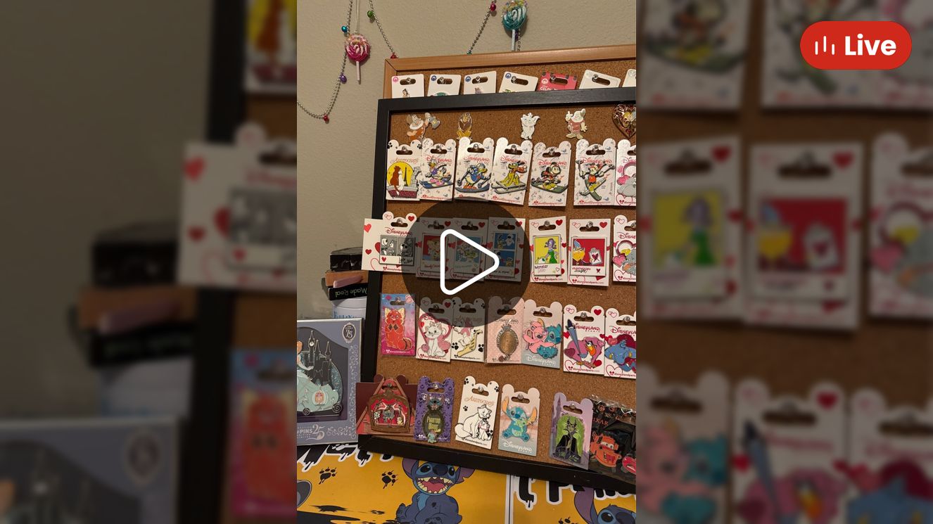 @lollis_pins's Livestream on Whatnot