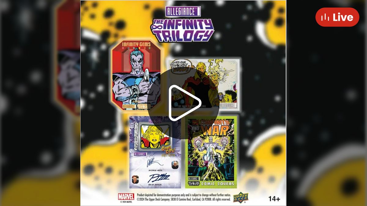 $1 STARTS Marvel Allegiance Infinity Trilogy Full Character Case Break ...