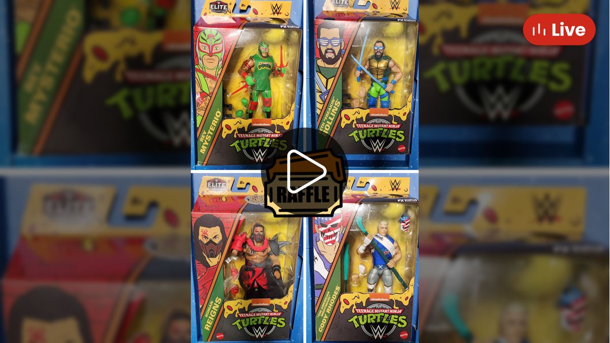 (SEE NOTES) 10$ + SHIPPING - WWE x NINJA TURTLES ELITE ACTION FIGURE ...