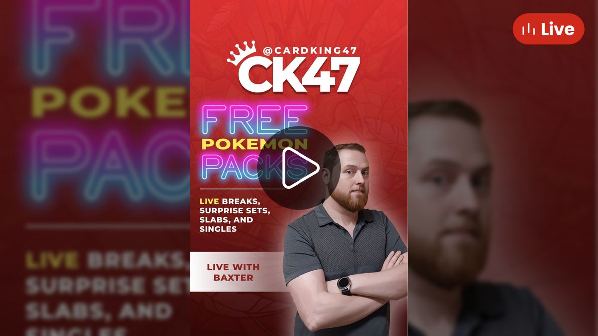FREE PACKS AND INSANE BREAKS · @cardking47 · Whatnot: Shop, Sell, Connect