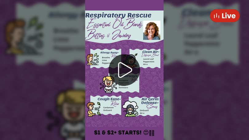 Whatnot - Respiratory Rescue Show! Clear Breathing, Allergy Relief 🤧🥰 $1+ Starts on Essential ...