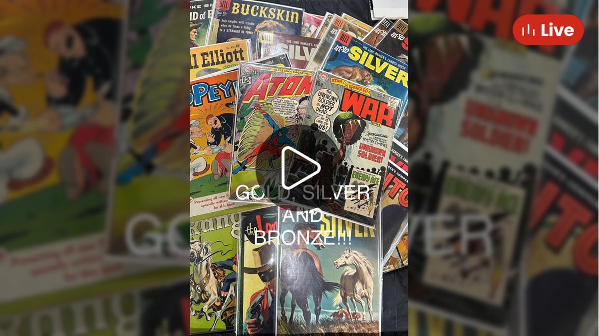 GOLD! SILVER! BRONZE! $3 STARTS! 🔥🔥🔥 · ruff_edges_comics · Whatnot: Buy ...