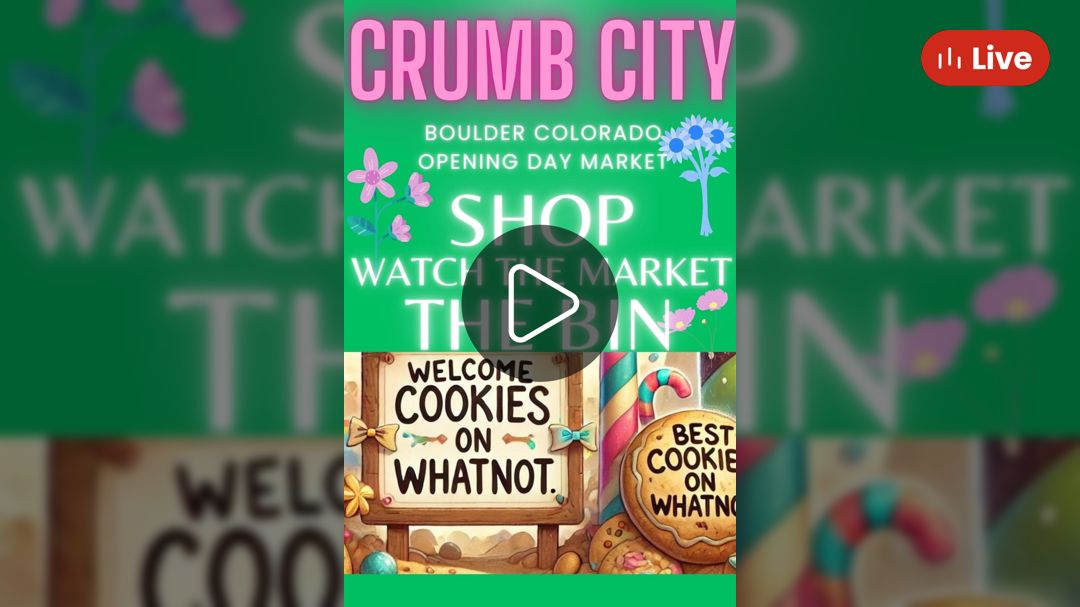@crumb_city_cookies's Livestream on Whatnot